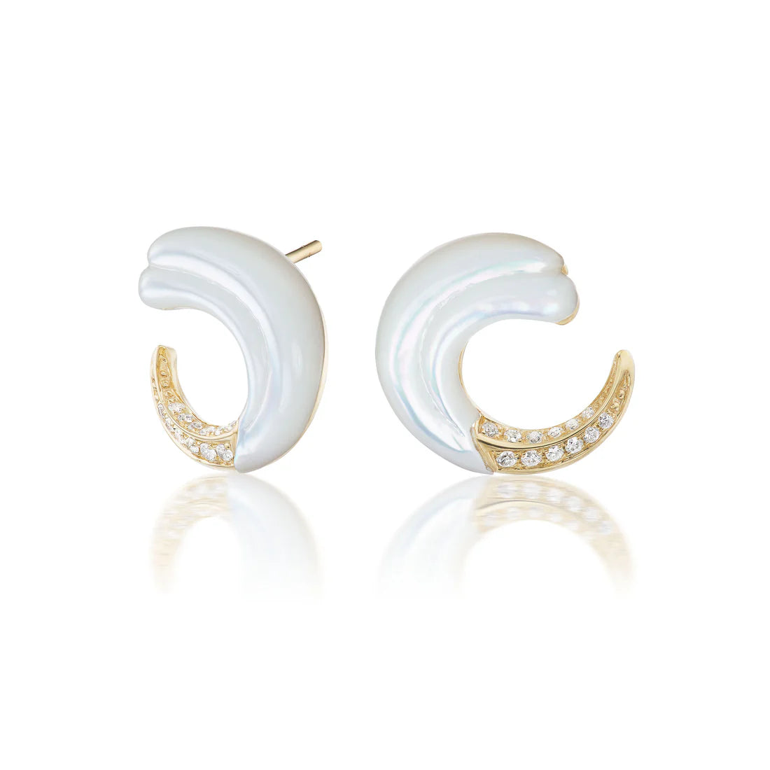 Seashell Crescent Earring – The Vault Nantucket