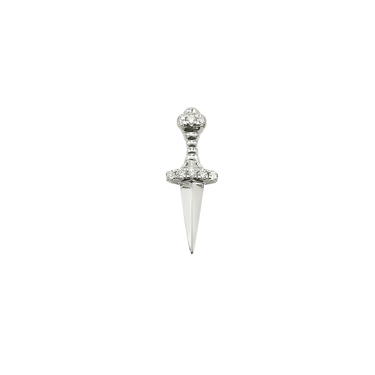 Dagger Stud with Diamond – The Vault Nantucket