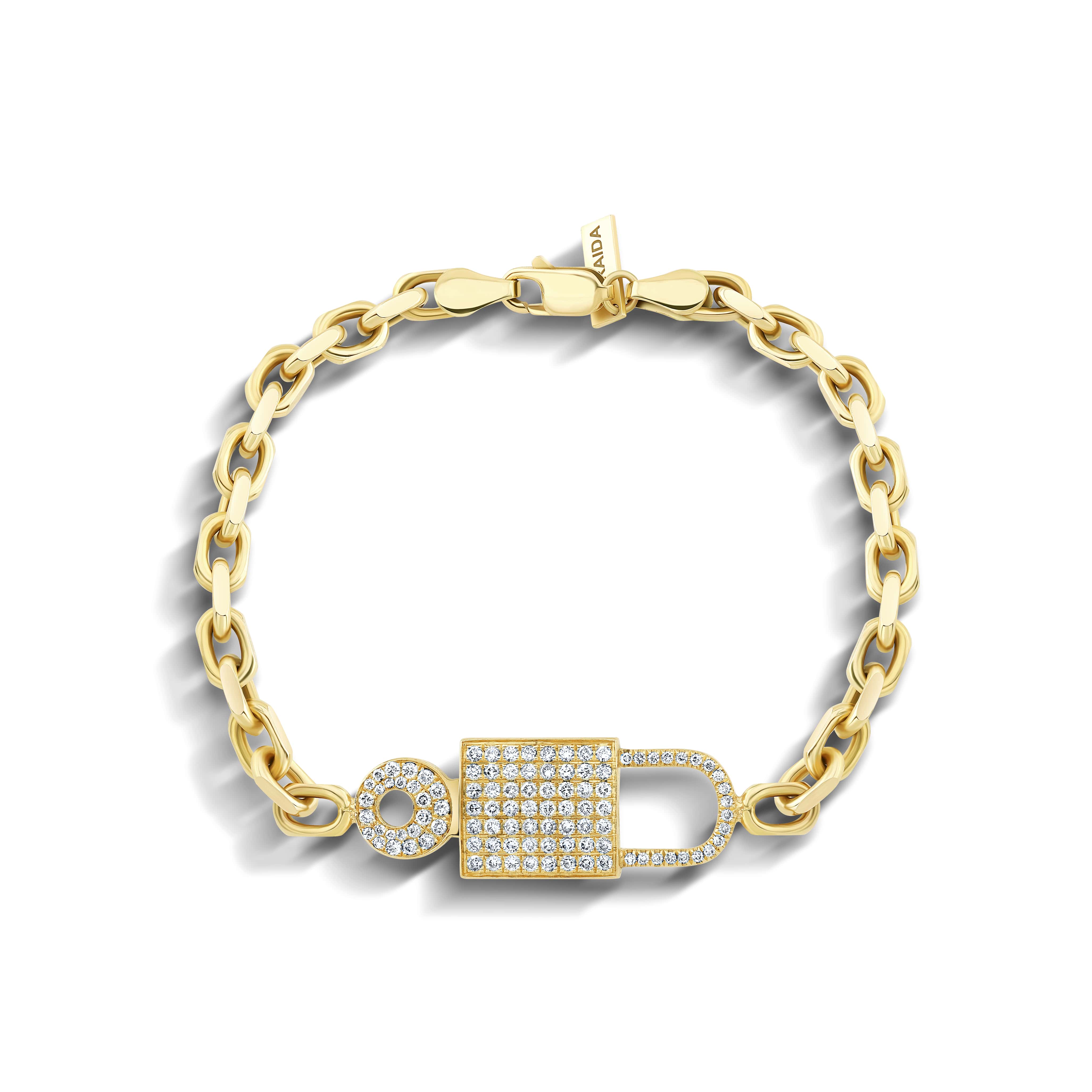 Large Lock Chain Bracelet – The Vault Nantucket
