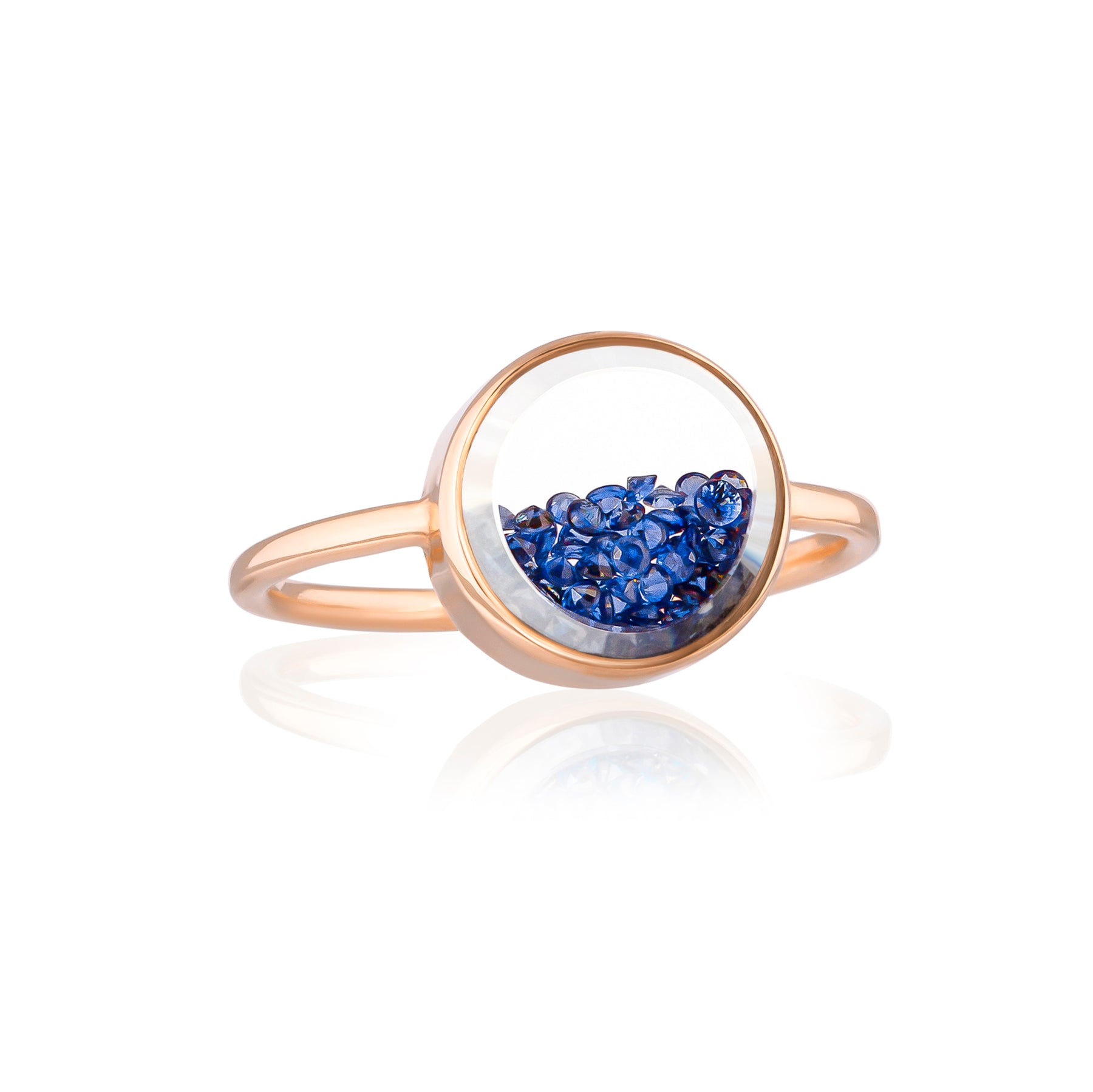 Core Sapphire Ring Round – The Vault Nantucket