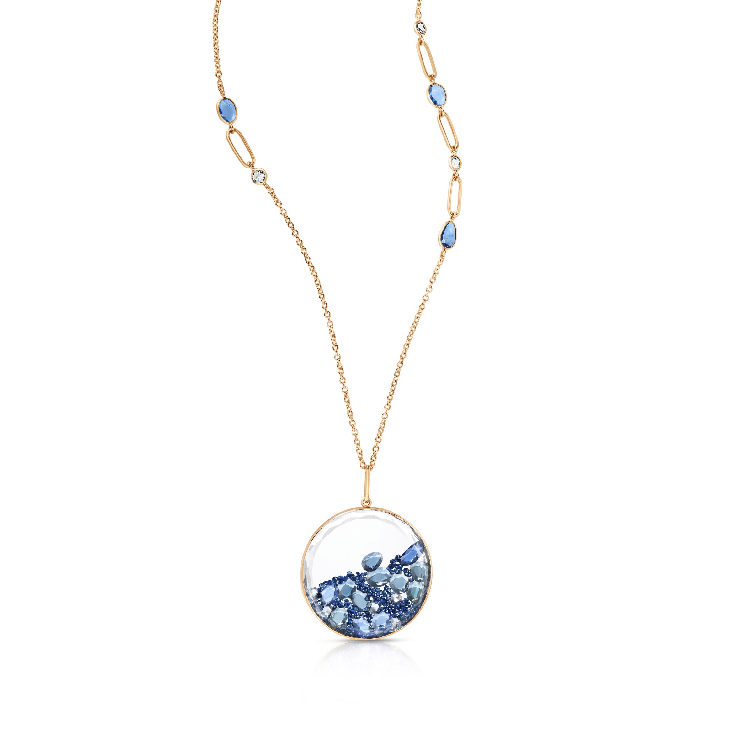 Ten Ten Blue Sapphire Necklace – The Vault Nantucket